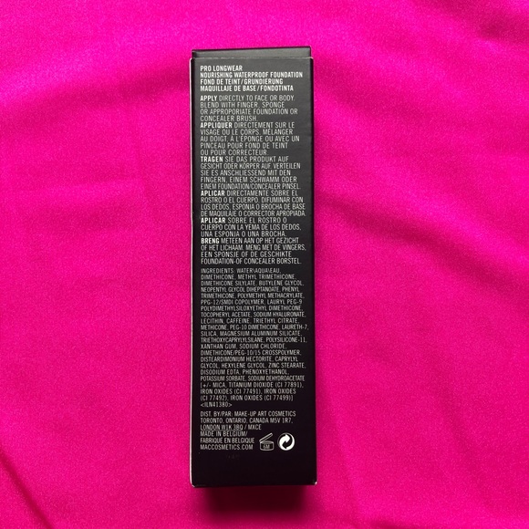 MAC Cosmetics | Makeup | Nw5 Mac Pro Longwear Waterproof Foundation ...